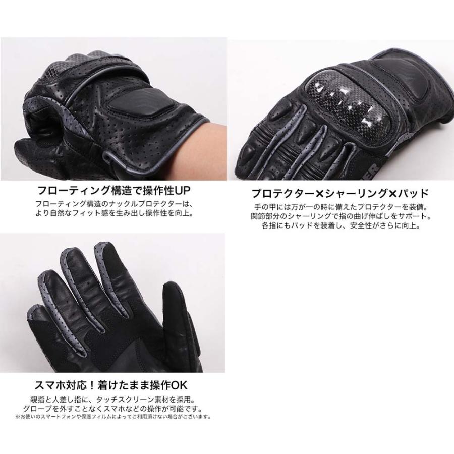 DEGNER 【特価★デグナーWEB正規代理店】 デグナー TG-79M ライディング メッシュ プロテクター レザーグローブ 春夏用 : モノダイレクト - 通販 - Yahoo!ショッピング