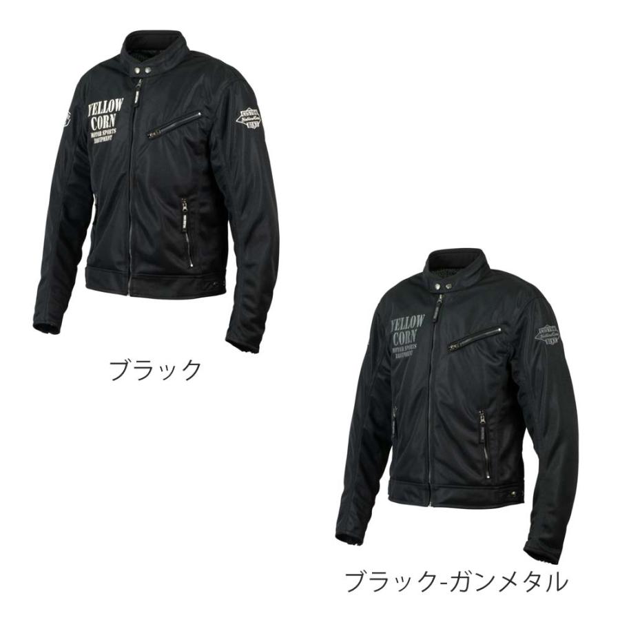 YeLLOW CORN 【送料無料】 イエローコーン (YeLLoW CORN) ★Light MESH JACKET 春夏向け ライディング メッシュ ジャケット YB-4121 : モノ ...