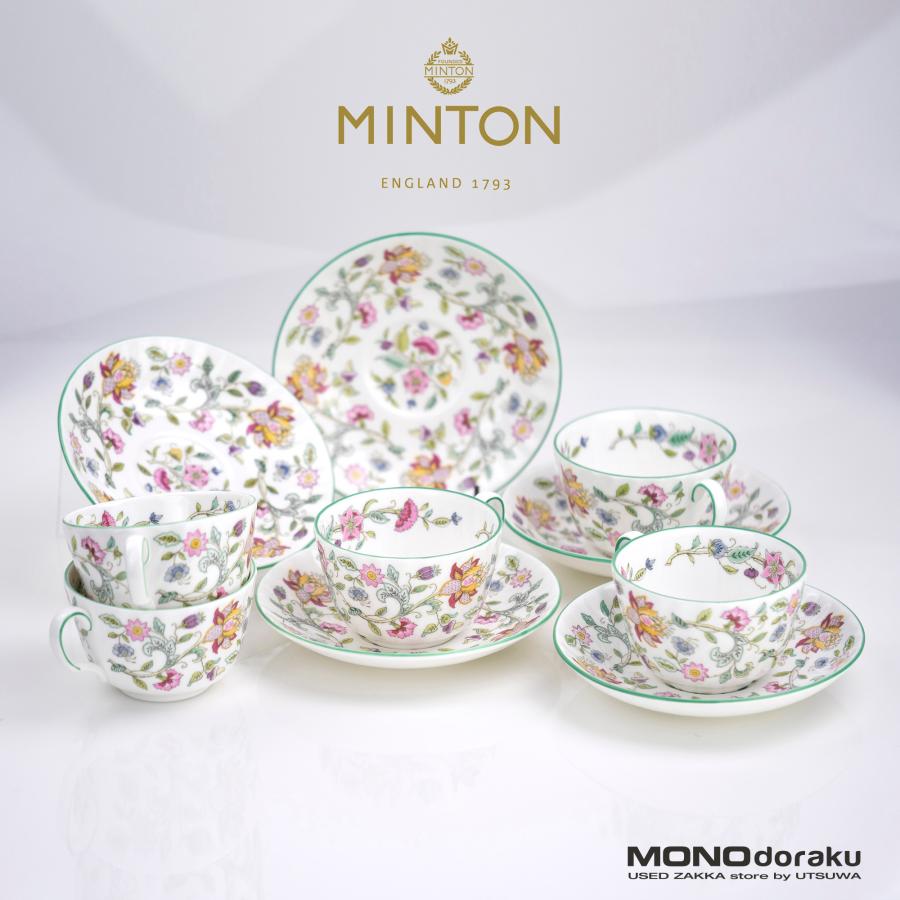 MINTON ミントン ハドンホール Haddon Hallグリーン カップ＆ソーサー 5客セット : モノ道楽 monodoraku - 通販 - Yahoo!ショッピング