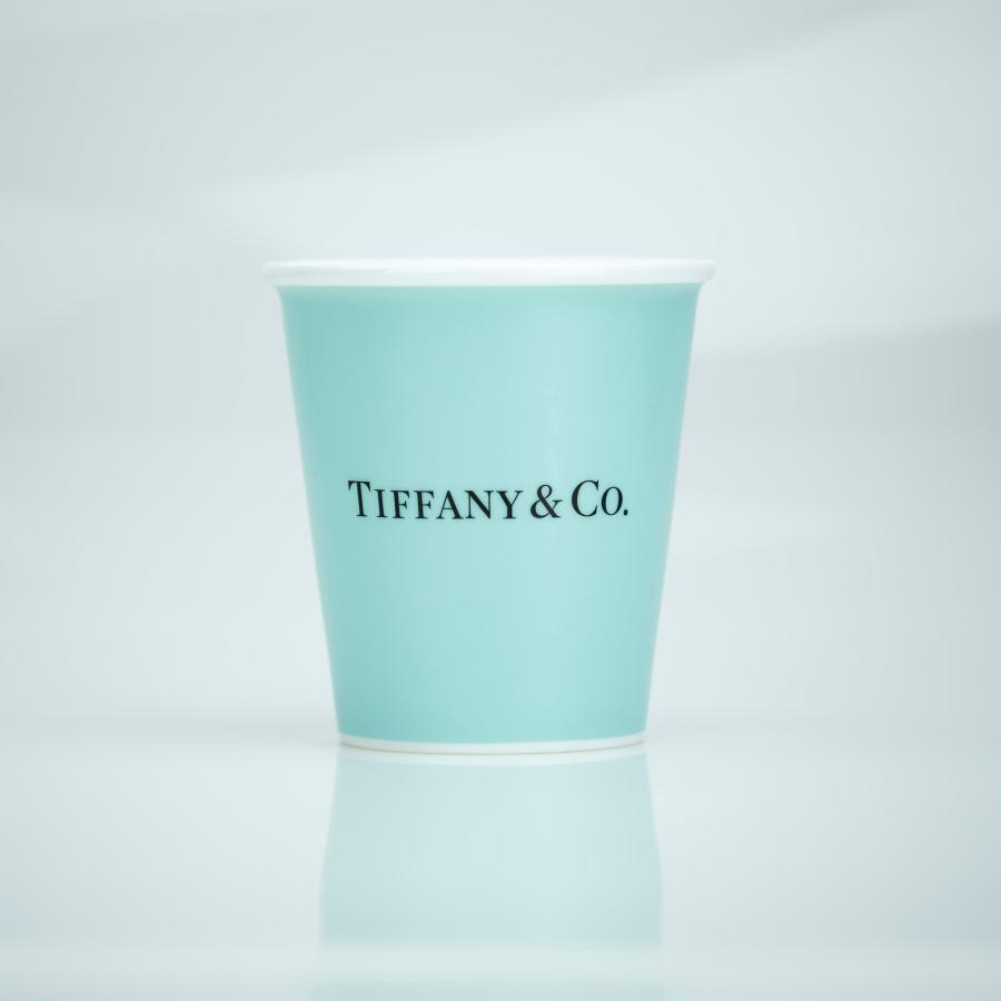 everyday objects ティファニー エブリデイオブジェクト TIFFANY＆Co. ボーンチャイナ コーヒーカップ ペア 刻印あり : モノ道楽 monodoraku - 通販 ...