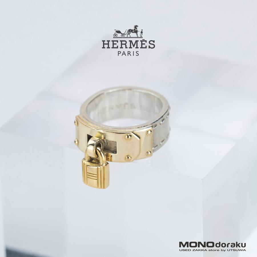 エルメス HERMES ケリーリング シルバー925 18K 9号 総重量約10.32g : 2426 : モノ道楽 monodoraku - 通販 - Yahoo!ショッピング