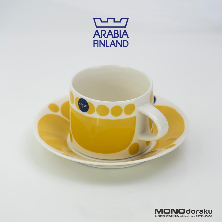アラビア スンヌイタイ ビルガー・カイピアイネン ARABIA Sunnuntai Birger Kaipiainen カップ＆ソーサー 美品 (2) : 2471 : モノ道楽 ...