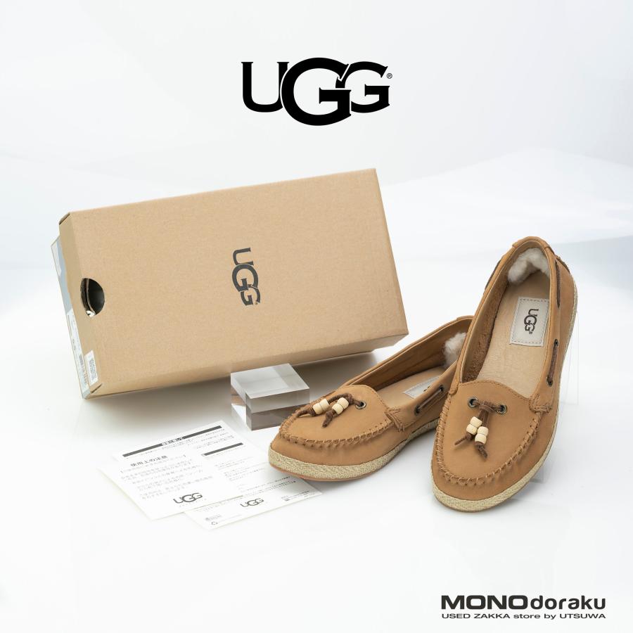 UGG（アグ） スゼット UGG Suzette フラットシューズ モカシン ローファー チェスナットカラー 22.5cm 美品 : モノ道楽 monodoraku - 通販 - Yahoo ...