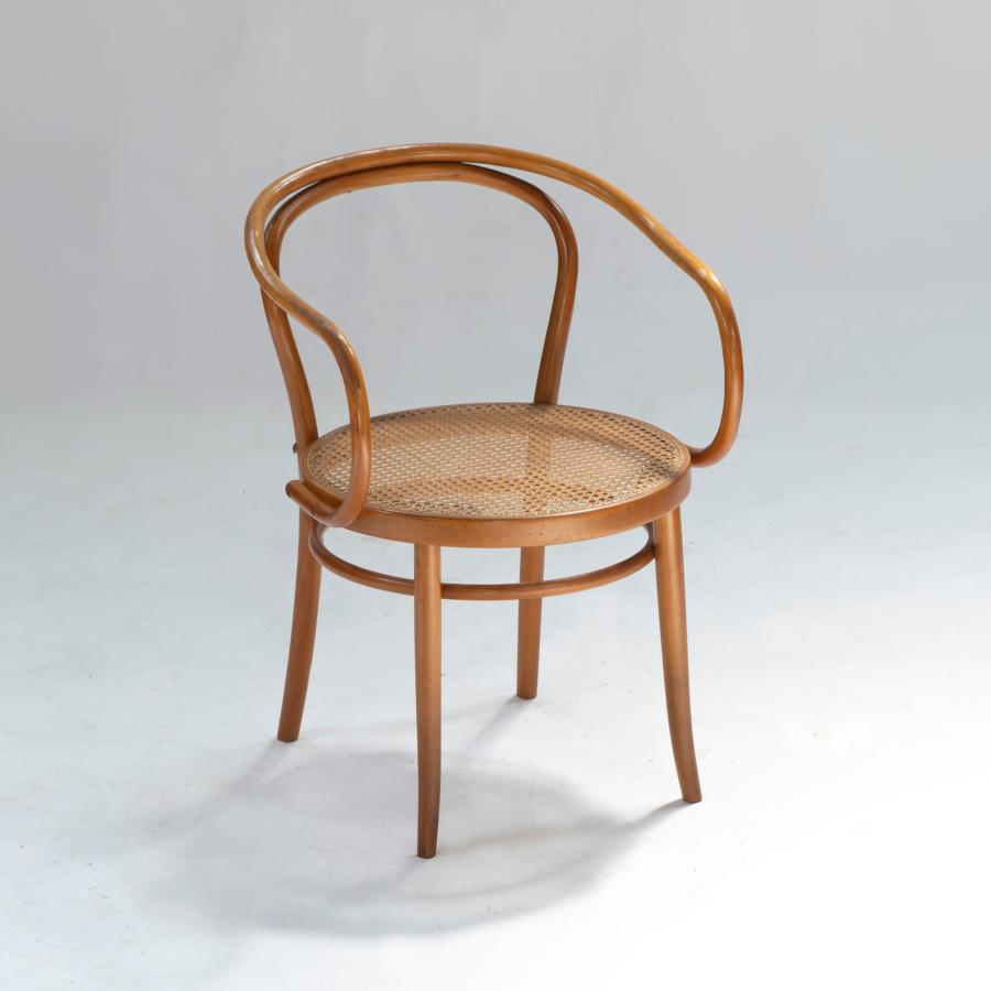 ヴィンテージチェア AIDEC アイデック ベントウッドチェア ビーチ材 ラタン チェコスロバキア製(1) THONET トーネット ダイニングチェア : モノ道楽 monodoraku ...