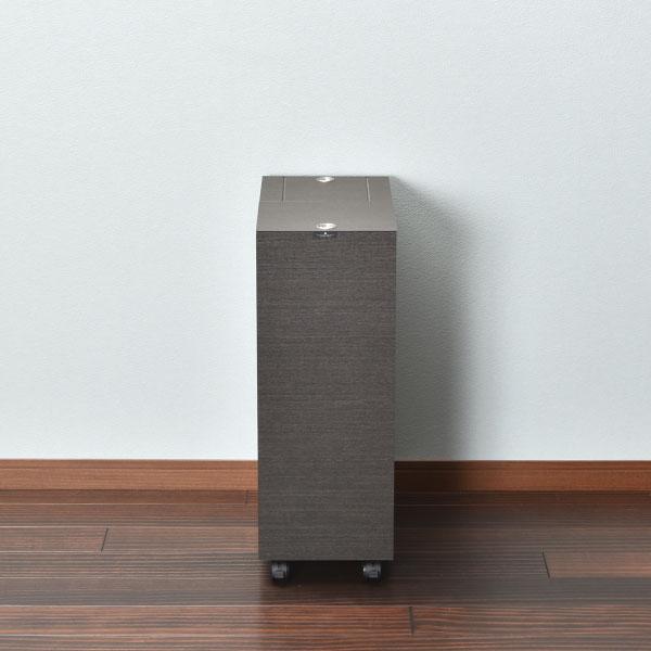 ゴミ箱 おしゃれ ダストボックス 分別 ふた付き キャスター 45L 45リットル 袋留め 約幅20cm インテリア雑貨 キッチン 日本製 BOSK バスク グランデペール 1段 : 026a ...