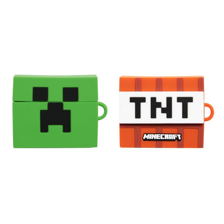 AirPods Pro 第2世代 ケース ソフト マインクラフト Minecraft シリコン エアーポッズ プロ 2 Air Pods ...