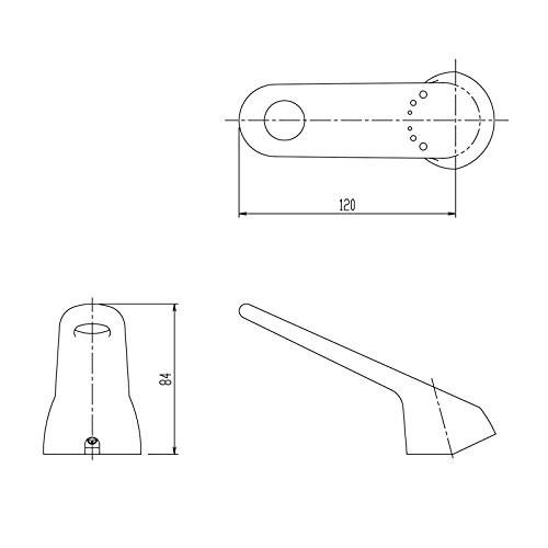 LIXIL(リクシル) INAX シングルレバー用ハンドル ルーティアシリーズ用 抗菌仕様 PK-A-1875 : monomotto - 通販 - Yahoo!ショッピング