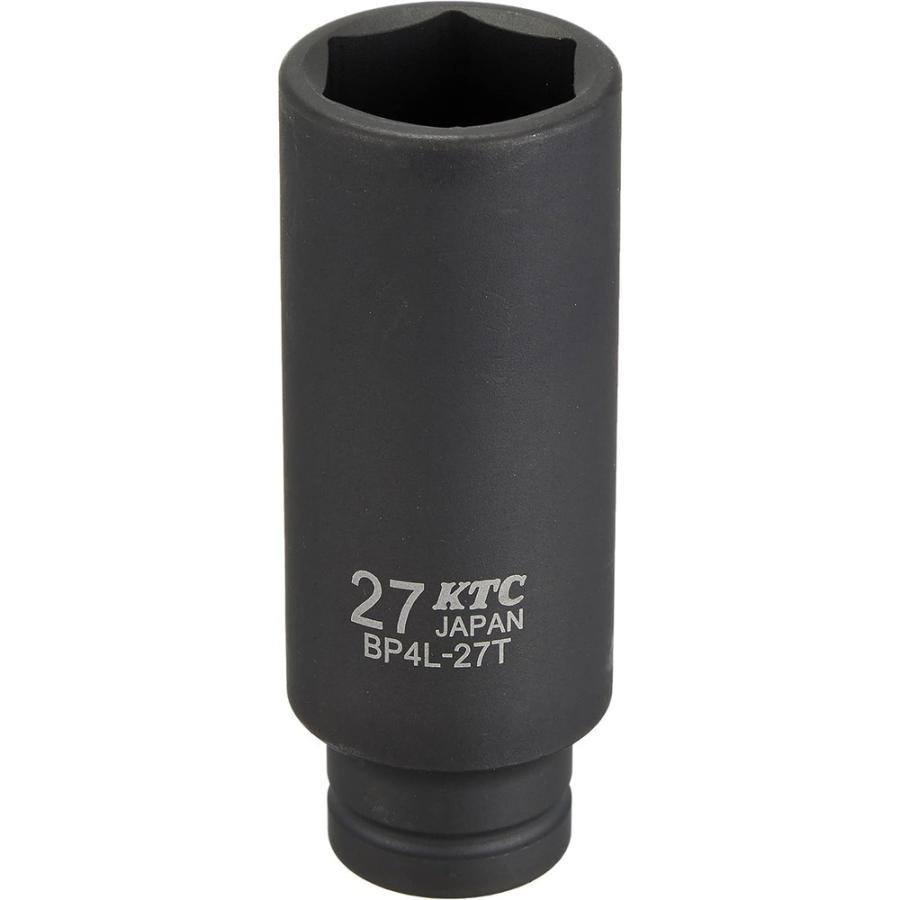 KTC 京都機械工具 12.7mm (1/2インチ) インパクトレンチ ソケット (ディープ薄肉) 27mm BP4L27TP : モノパ ヤフー店 - 通販 - Yahoo!ショッピング