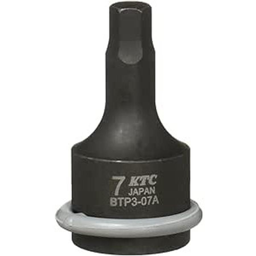 KTC 京都機械工具 9.5sq. インパクトレンチ用ヘキサゴンレンチ BTP3-07AP : モノパ ヤフー店 - 通販 - Yahoo!ショッピング