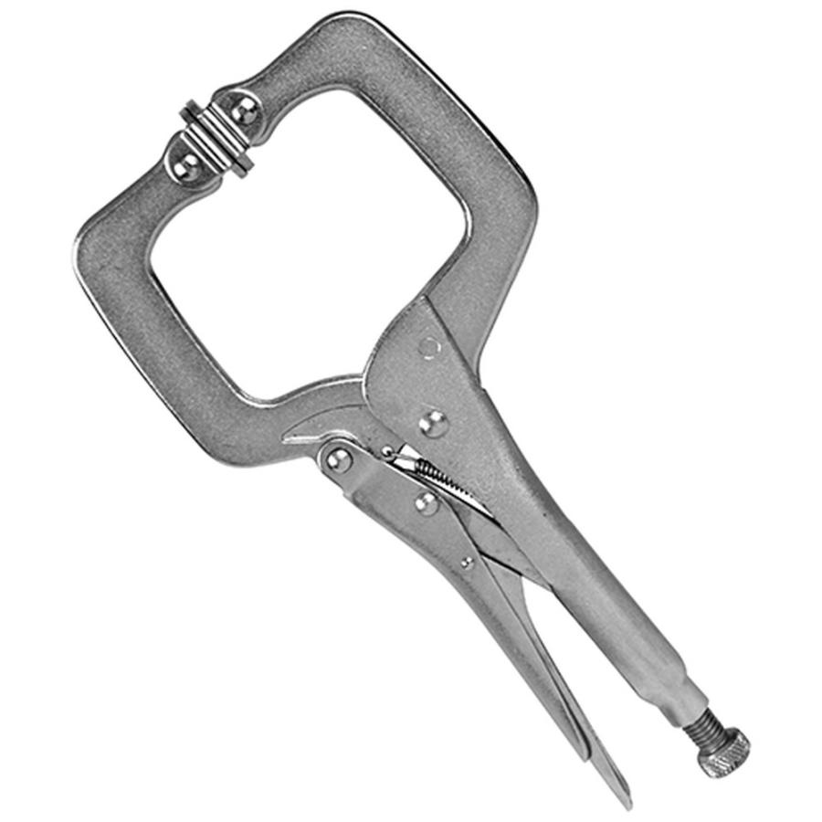 E-Value C型ロッキングプライヤー パット付 ERC-275S 先端可動式 平行クランプ 金工作業 軽天 自在金具付き クランプ 可動式パット 固定 : モノパ ヤフー店 - 通販 ...