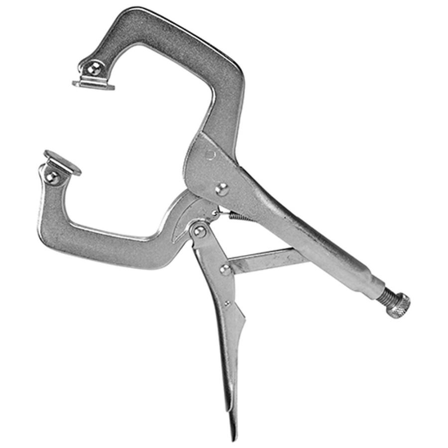 E-Value C型ロッキングプライヤー パット付 ERC-275S 先端可動式 平行クランプ 金工作業 軽天 自在金具付き クランプ 可動式パット 固定 : モノパ ヤフー店 - 通販 ...