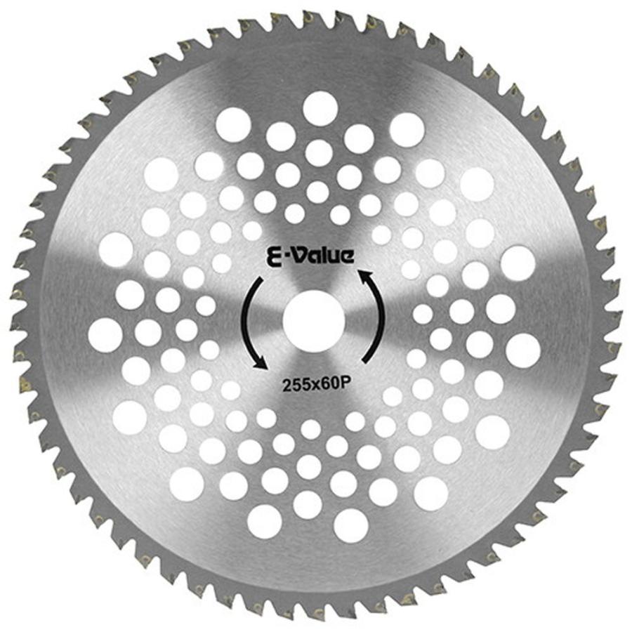 E-Value 山林用チップソー ES-255mm×60P 雑草 竹 笹刈り 刈払機用 : モノパ ヤフー店 - 通販 - Yahoo!ショッピング