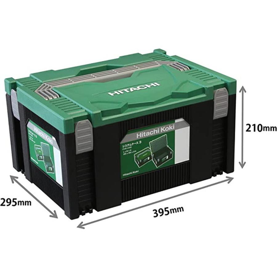 HiKOKI HiKOKI(ハイコーキ) システムケース3 0040-2658 : モノパ ヤフー店 - 通販 - Yahoo!ショッピング