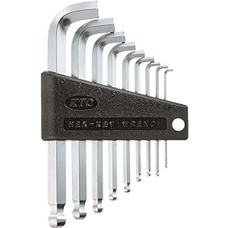 KTC 京都機械工具 ボールポイント L型 スタンダード六角棒レンチ セット首下ショート 9本組 HLDS2009 : モノパ ヤフー店 - 通販 - Yahoo!ショッピング