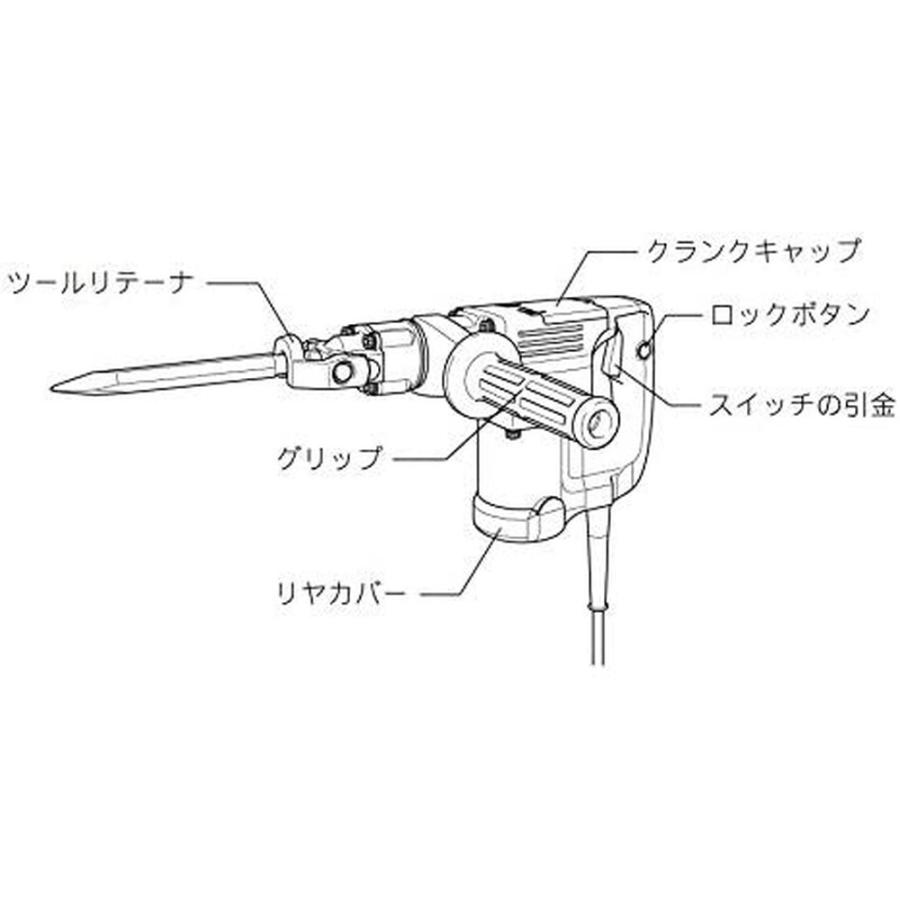 マキタ(Makita) HM0830 電動ハンマ (六角シャンク) 全長390mm : hm0830 : モノパ ヤフー店 - 通販 - Yahoo!ショッピング