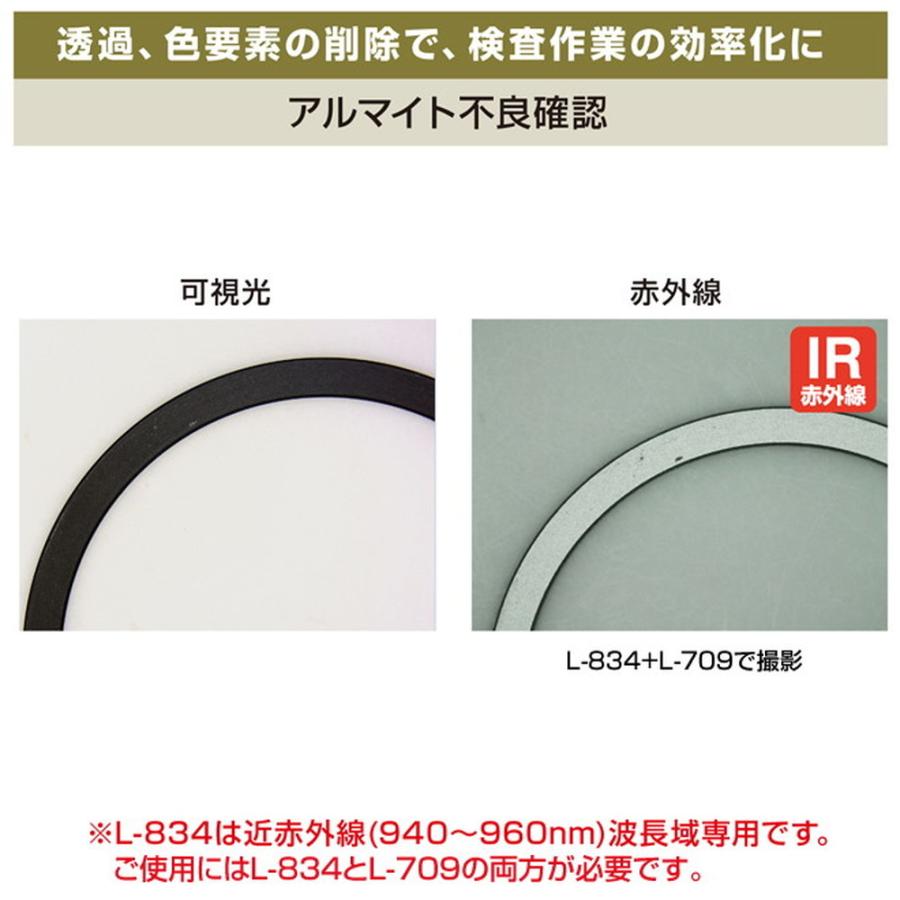 HOZAN ホーザン LEDライト(赤外線仕様) 調光機能付LEDリング照明 L-709 L-834などの赤外線カメラ用 : モノパ ヤフー店 ...