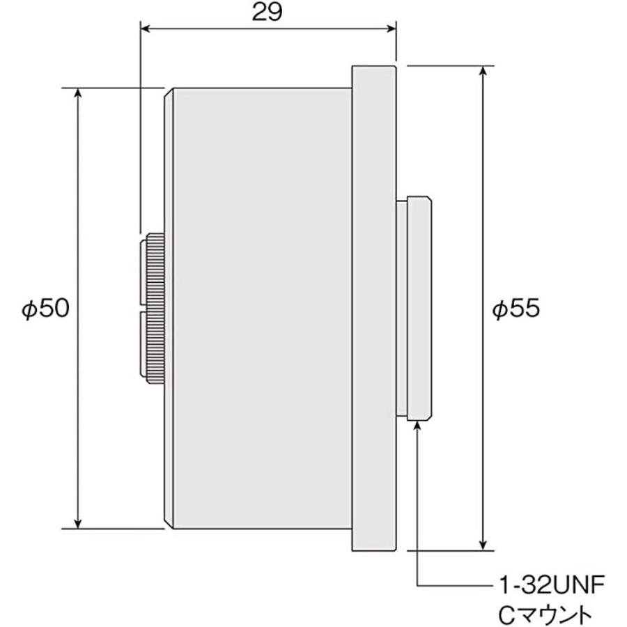 HOZAN ホーザン レンズ Cマウント L-802-2 : モノパ ヤフー店 - 通販 - Yahoo!ショッピング