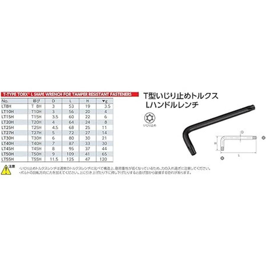 京都機械工具(KTC) T型 いじり止め トルクス Lハンドルレンチ LT15H :LT15H:モノパ ヤフー店 - 通販 - Yahoo!ショッピング