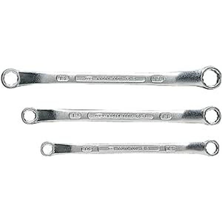 KTC 京都機械工具 45度ロングめがねレンチ セット 3本組 M253 : モノパ ヤフー店 - 通販 - Yahoo!ショッピング