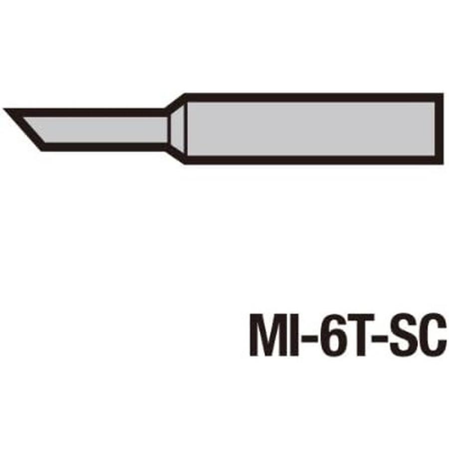 goot 太洋電機産業 替銅こて先 SC型 MI-6T-SC : モノパ ヤフー店 - 通販 - Yahoo!ショッピング