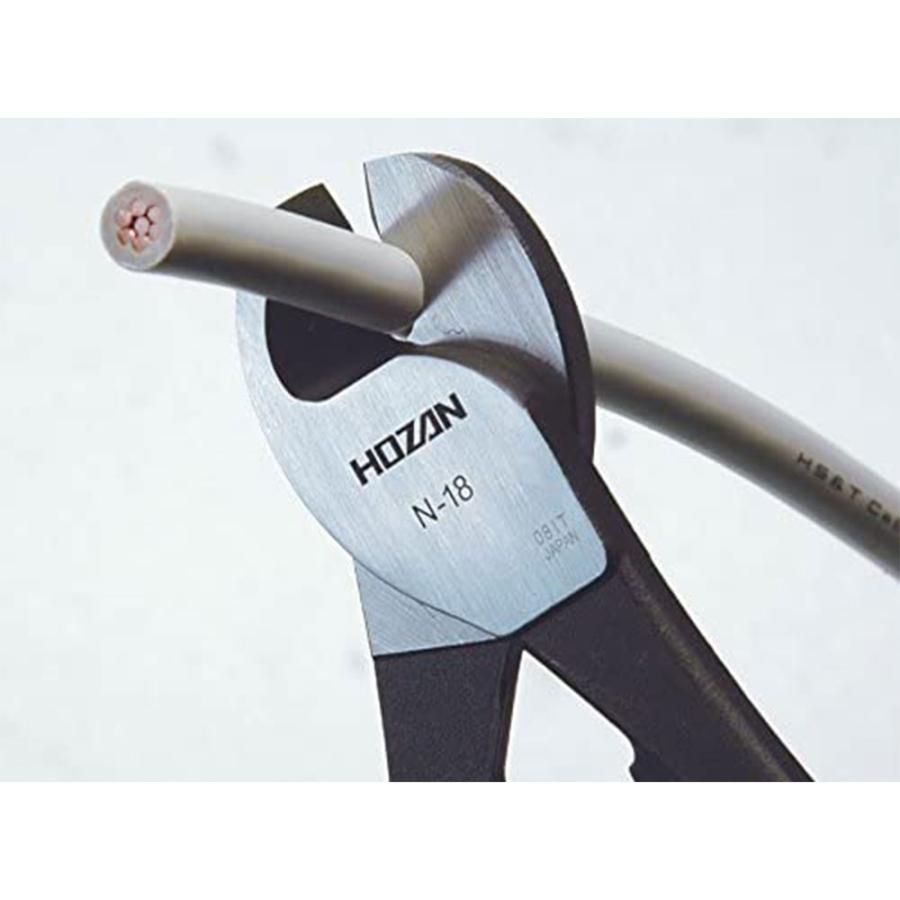 HOZAN ホーザン ケーブルカッター N-18 簡単 切断 VVF線 IV線 電気工事士 技能試験 : モノパ ヤフー店 - 通販 - Yahoo!ショッピング