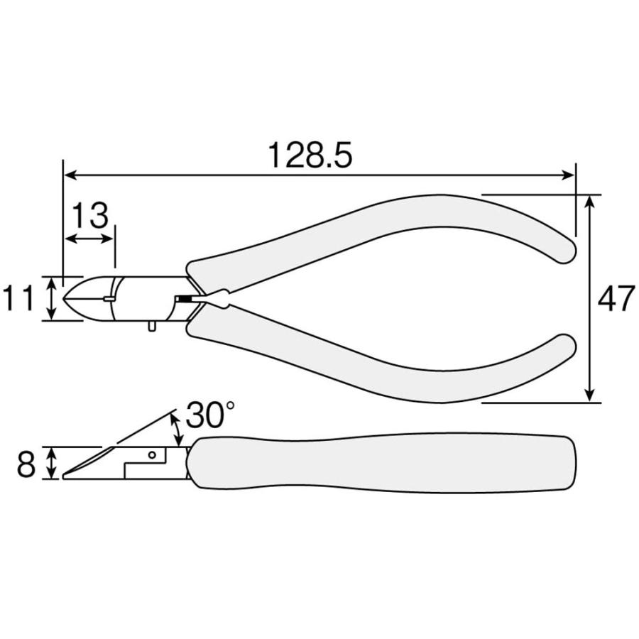 HOZAN ホーザン ミニチュアニッパー N-32 送料無料 : モノパ ヤフー店 - 通販 - Yahoo!ショッピング