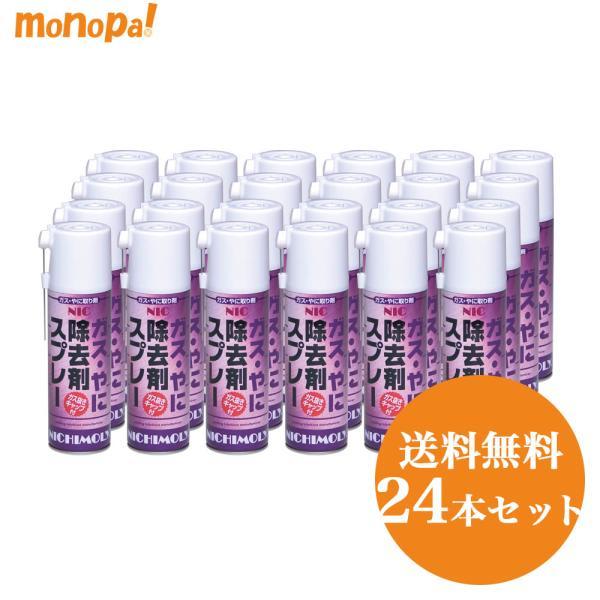 ニチモリ NICガス・やに除去剤スプレー 480ml 24本セット 溶解洗浄 成形後の洗浄に 不良品の発生防止 エアゾール 送料無料 : モノパ ヤフー店 - 通販 - Yahoo!ショッピング