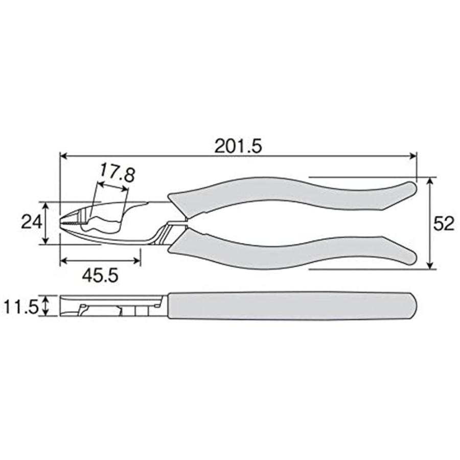 HOZAN ホーザン VVFペンチ P-59-175 送料無料 : モノパ ヤフー店 - 通販 - Yahoo!ショッピング