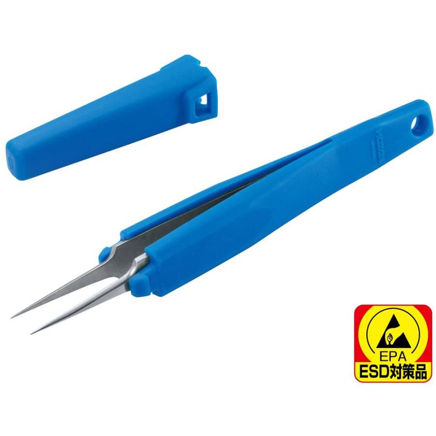 HOZAN ホーザン ESDグリップピンセット P-881-ESD 送料無料 : モノパ ヤフー店 - 通販 - Yahoo!ショッピング