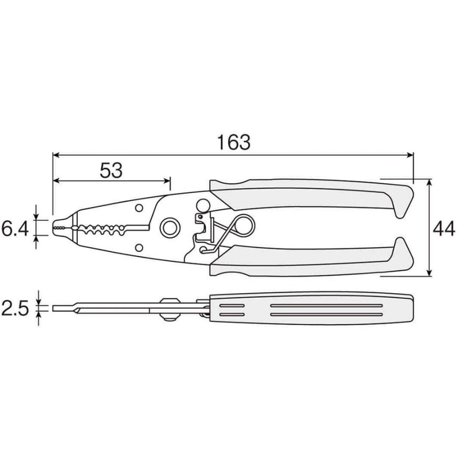 ホーザン(HOZAN) ワイヤーストリッパー P-968 送料無料 : p-968 : モノパ ヤフー店 - 通販 - Yahoo!ショッピング