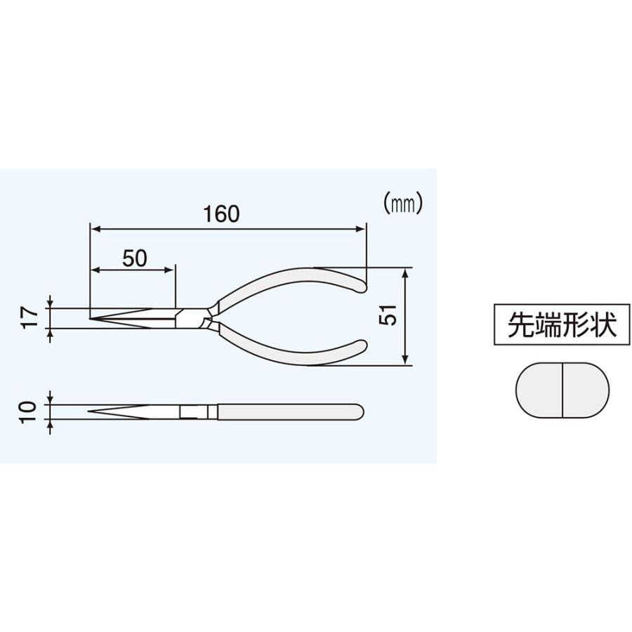 エンジニア ラジオペンチ穴付 160 PR-36 : pr-36 : モノパ ヤフー店 - 通販 - Yahoo!ショッピング