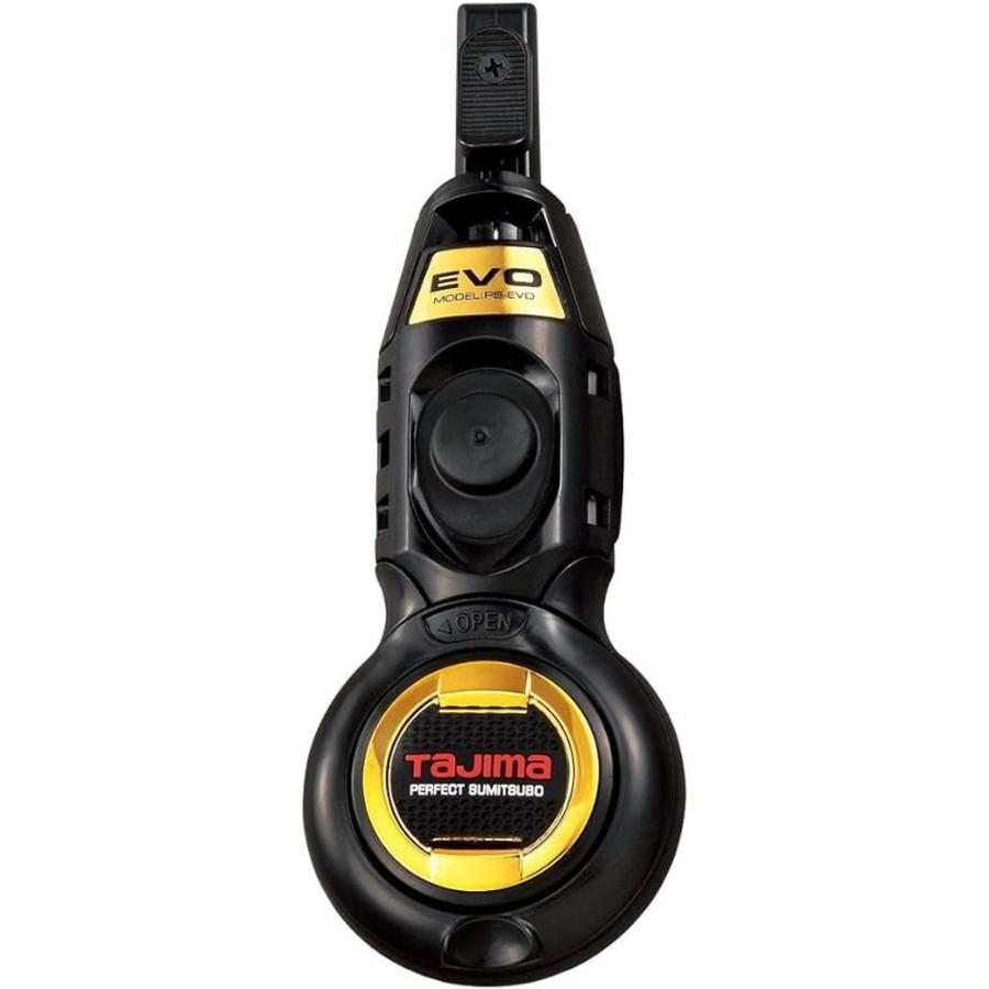 Tajima タジマ TJMデザイン パーフェクト墨つぼ EVO-S 黒 糸長さ15m PS-EVO-SBK : モノパ ヤフー店 - 通販 - Yahoo!ショッピング