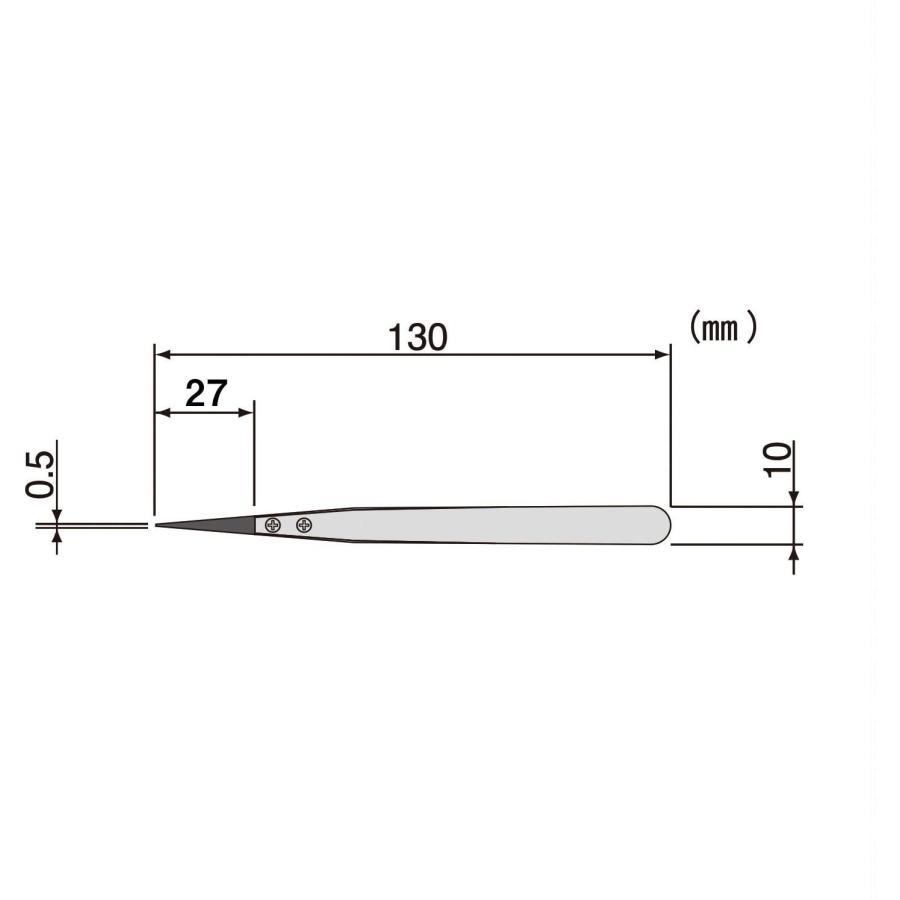 エンジニア ESDピンセット 静電気対策 標準タイプ 130 PTZ-41 工具セット 送料無料 : モノパ ヤフー店 - 通販 ...