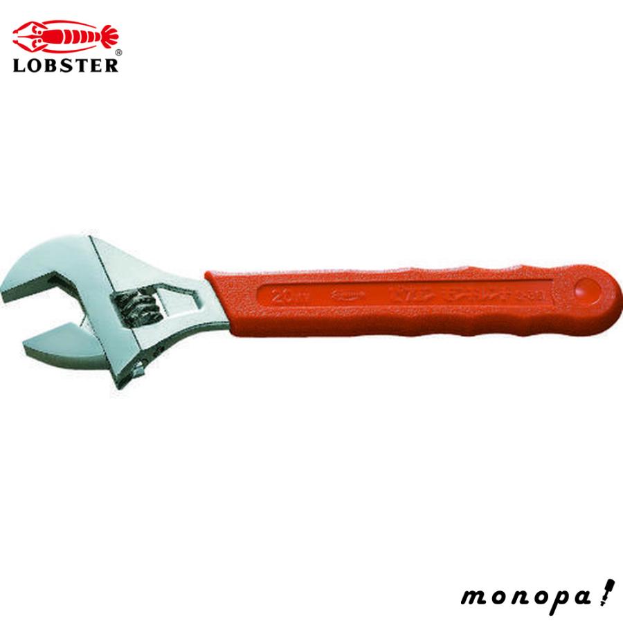 ロブテックス(エビ) モンキレンチ 250mm(絶縁機能付グリップ) S36 : モノパ ヤフー店 - 通販 - Yahoo!ショッピング