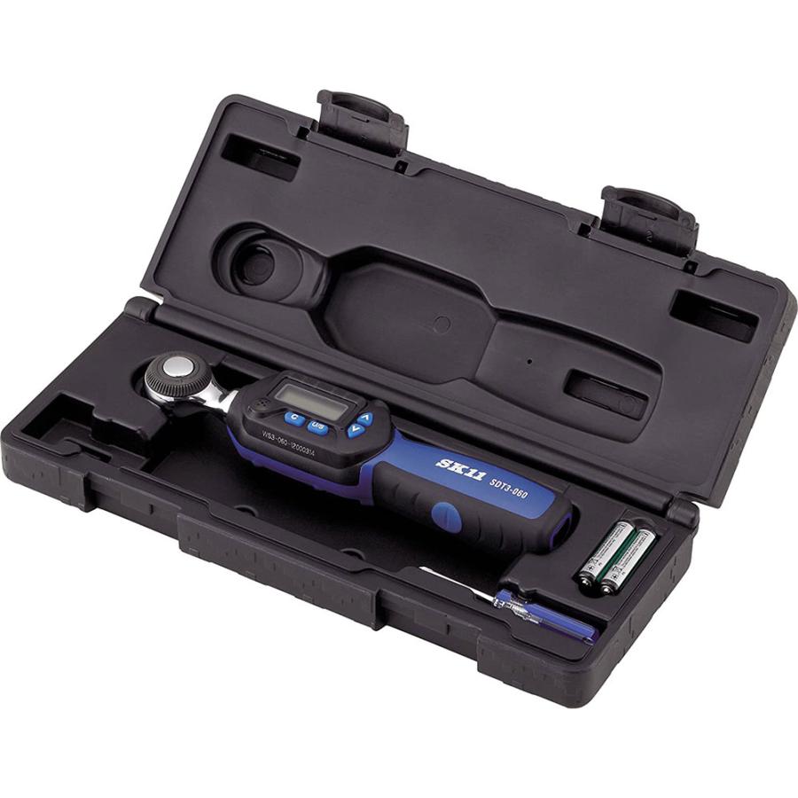 SK11 デジタルトルクレンチ SDT3-060 タイヤ交換 ボルト ナット オートスリープき トルク管理 ブザー LED 両方向測定 : モノパ ヤフー店 - 通販 - Yahoo!ショッピング