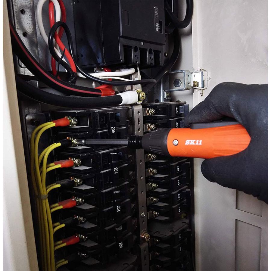 SK11 充電式デュアルドライバー (グレー) SDV-DUO-GR/BK 電動ドライバー 手回し USB充電 両頭ビット付 家具 組み立て DIY : モノパ ヤフー店 - 通販 ...