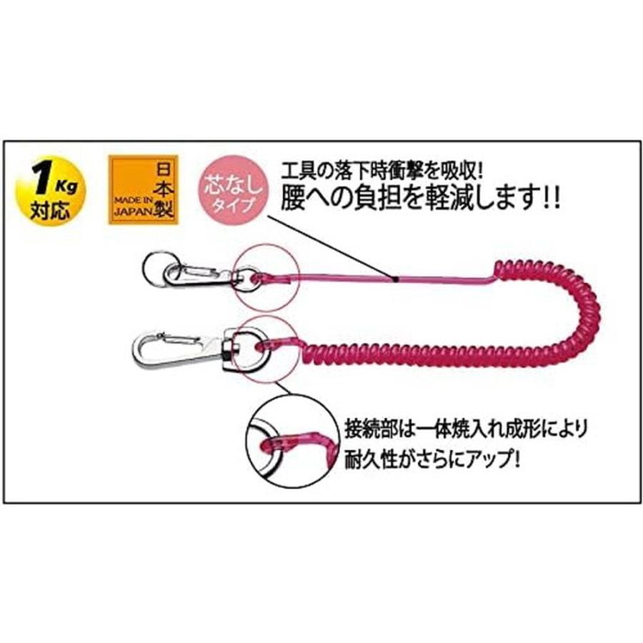 トップ工業(TOP) 落下防止セーフティコード レッド 芯ワイヤー無しタイプ SFC-500R 日本製 :SFC-500R:モノパ ヤフー店 - 通販 - Yahoo!ショッピング