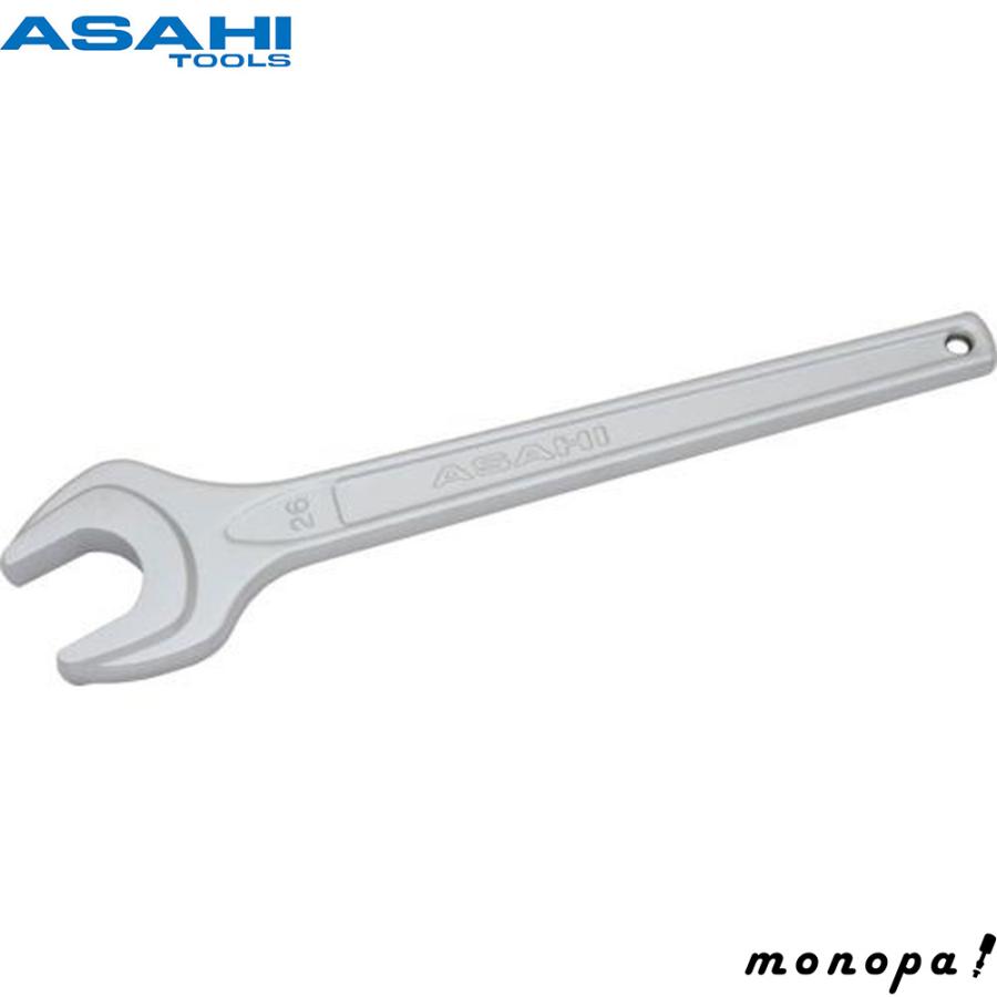 旭金属工業 ASH 丸形片口スパナ強力タイプJISH（クロムメッキ）26mm : モノパ ヤフー店 - 通販 - Yahoo!ショッピング