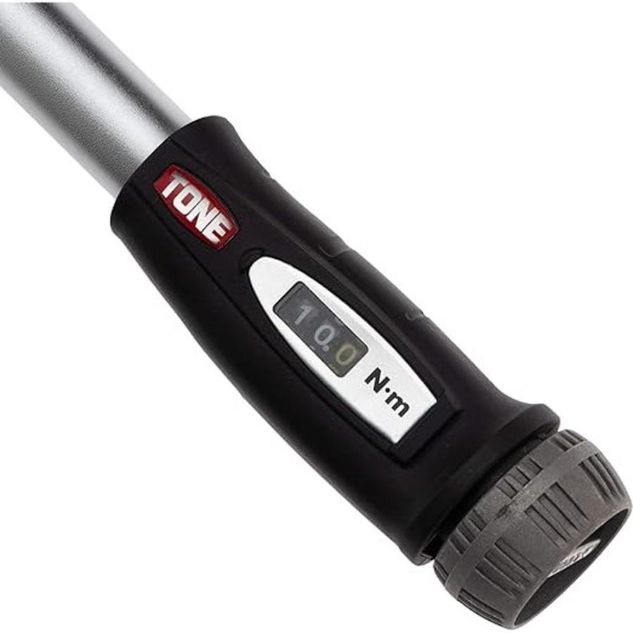 TONE トネ プレセット形トルクレンチ(ダイレクトセットタイプ) T3MN50 差込角9.5mm(3/8") ブラック 50N・m 校正証明書付 : モノパ ヤフー店 - 通販 ...