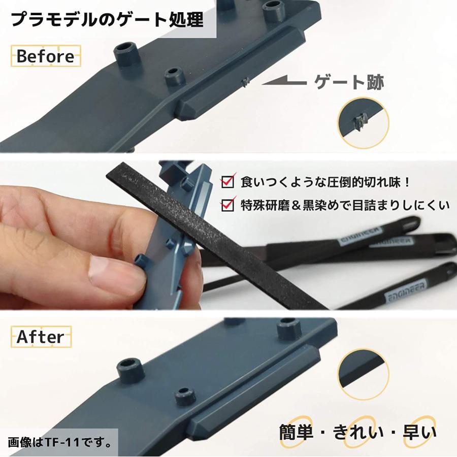 エンジニア ジェットブラックヤスリ 中目 平 特殊黒染め仕様 TF-11 : tf-11 : モノパ ヤフー店 - 通販 - Yahoo!ショッピング