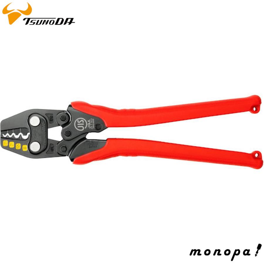 ツノダ Tsunoda 圧着工具 裸圧着端子・裸圧着スリーブ用 TP-8P JIS : tp-8p : モノパ ヤフー店 - 通販 - Yahoo!ショッピング