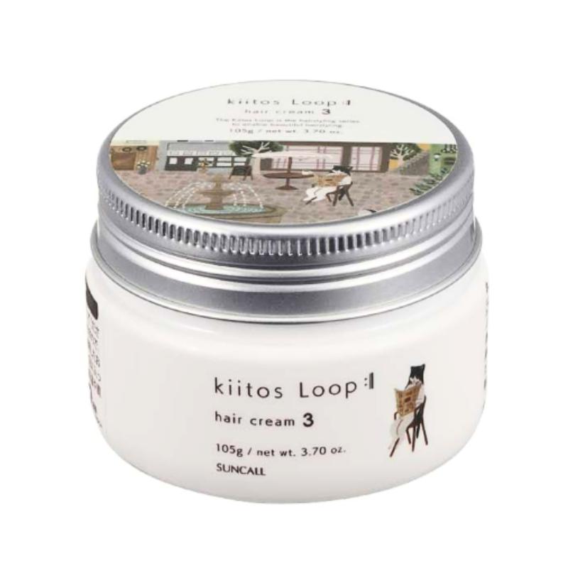 Kiitos（SUNCALL） サンコール キートス ループ ヘアクリーム 3 105g ヘアワックス スタイリング剤 サロン専売品 : モノポール - 通販 - Yahoo!ショッピング