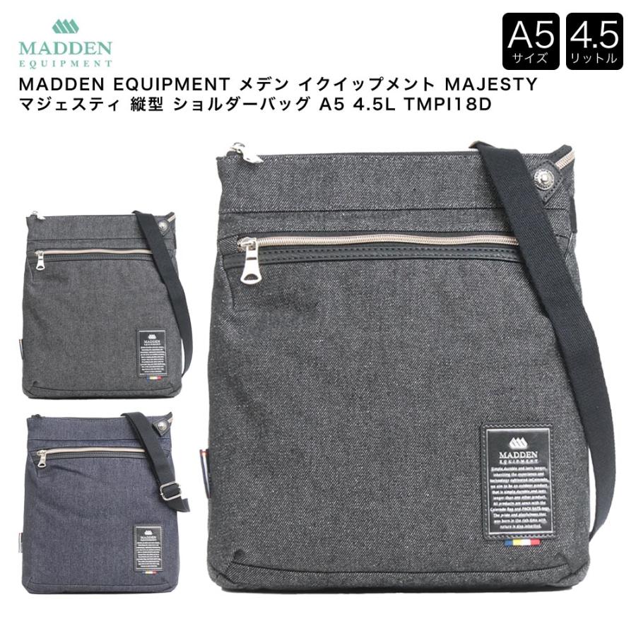 MADDEN EQUIPMENT メデン イクイップメント MAJESTY マジェスティ 縦型 ショルダーバッグ A5 4.5L TMPI18D : details by ...