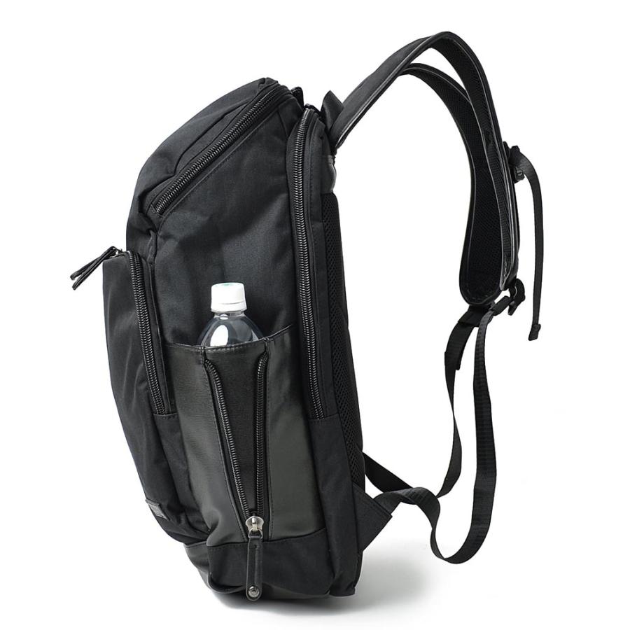 B.C.+ISHUTAL 十川鞄 ビーシーイシュタル ボン スクエア リュック バックパック デイパック B4 撥水 ヘリンボーン ネイビー IOB-8507-NV : details by ...