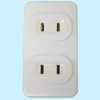 テーブルタップ 3個口 コンセント 増設 ELPA A-41H（W） :6611412:モノタロウ(個人向け)公式Yahoo!店 - 通販 - Yahoo!ショッピング