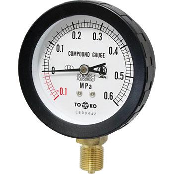 一般連成計A形Φ75（簡易防滴形） TOKO（東洋計器興業） BL-AT3/8G 75×0.6MPa×-0.1MPa（簡易防滴形） :9492052:モノタロウ(個人向け)公式Yahoo!店 ...