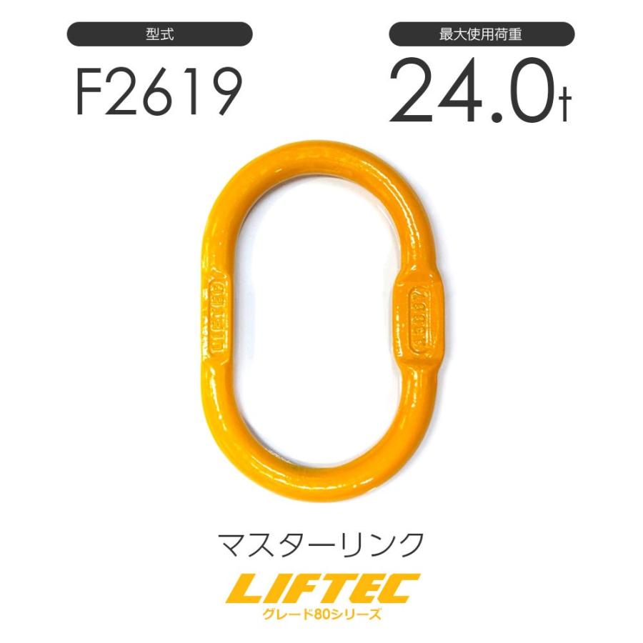 リフテック マスターリンク F2619 使用荷重24.0t : モノツール - 通販 - Yahoo!ショッピング