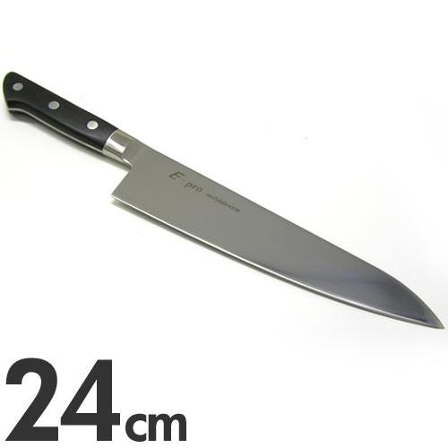 EBM E-PRO モリブデン 牛刀包丁 24cm ブラック : モノタス業務用厨房用品専門店 - 通販 - Yahoo!ショッピング