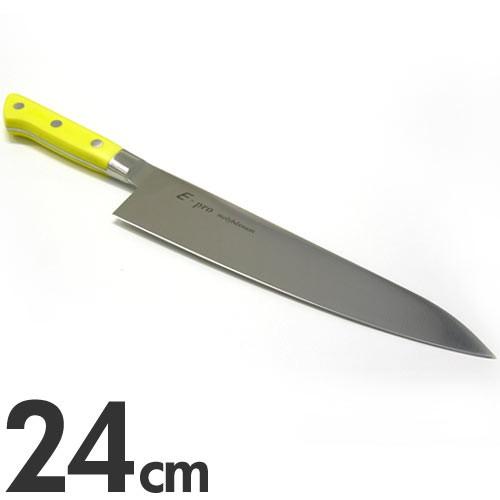 EBM E-PRO モリブデン 牛刀包丁 24cm イエロー : モノタス業務用厨房用品専門店 - 通販 - Yahoo!ショッピング