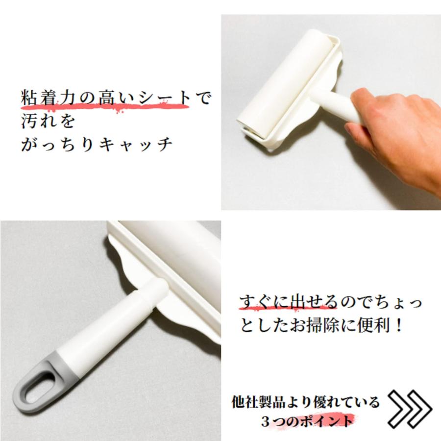 MONOW コロコロクリーナー カーペットクリーナー 粘着クリーナー 本体 ほこりとり : MONOW公式ショップ - 通販 - Yahoo!ショッピング